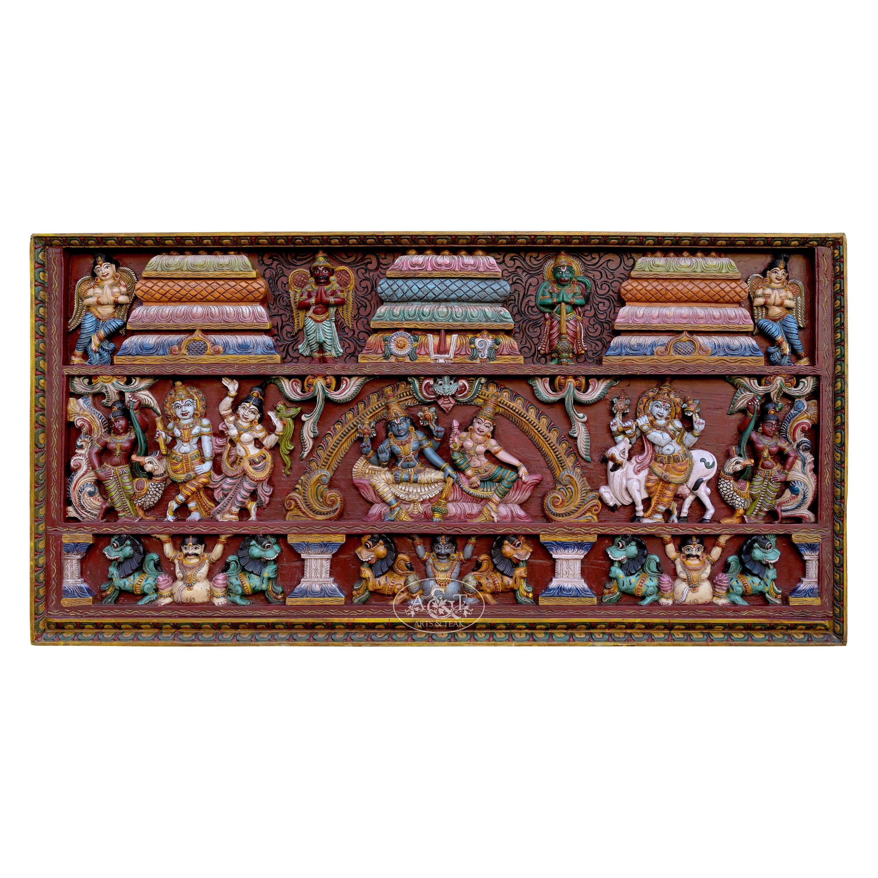 Vishnu Wall Panel – RANI ARTS & TEAK