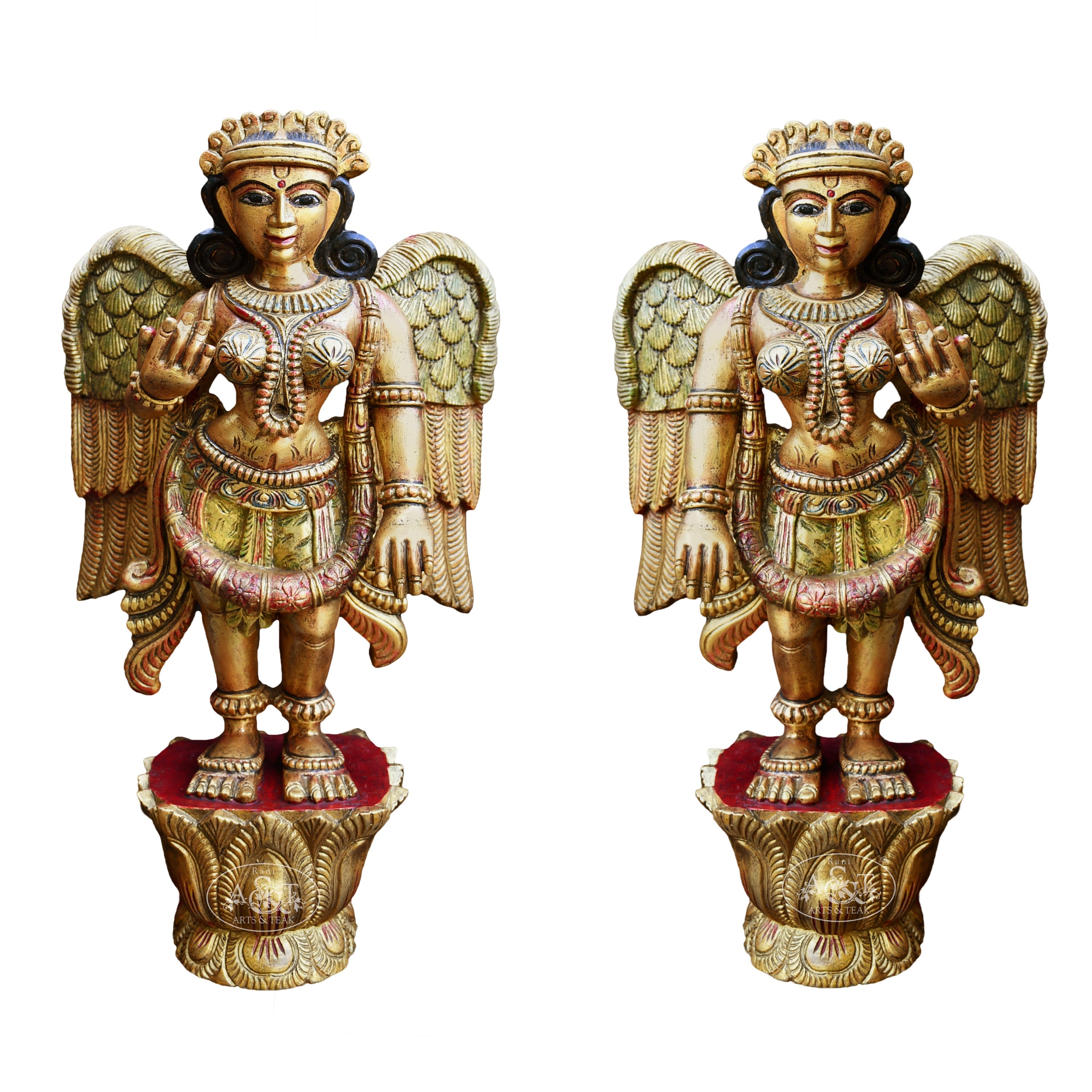 Wooden Angels - Rani Arts & Teak – RANI ARTS & TEAK
