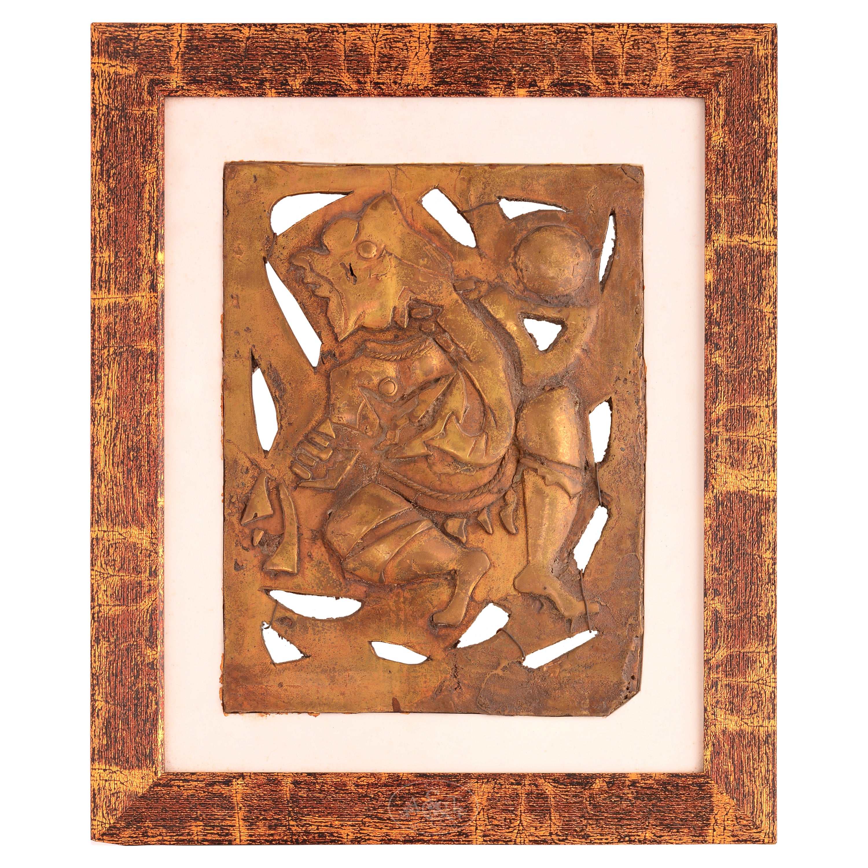 Metal Ganesh Panel (Dokra) – RANI ARTS & TEAK