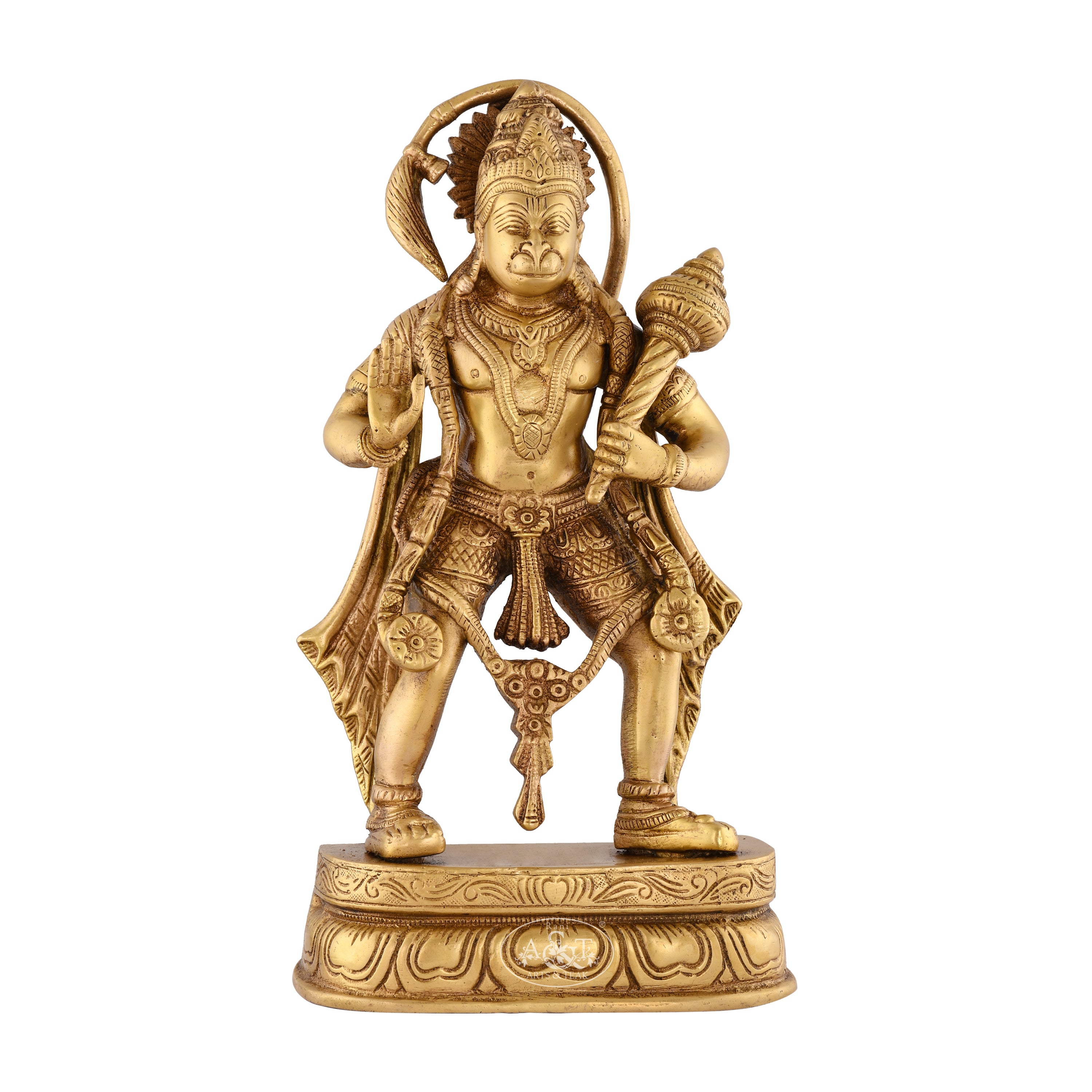 Standing Hanuman statue - Rani Arts & Teak – RANI ARTS & TEAK