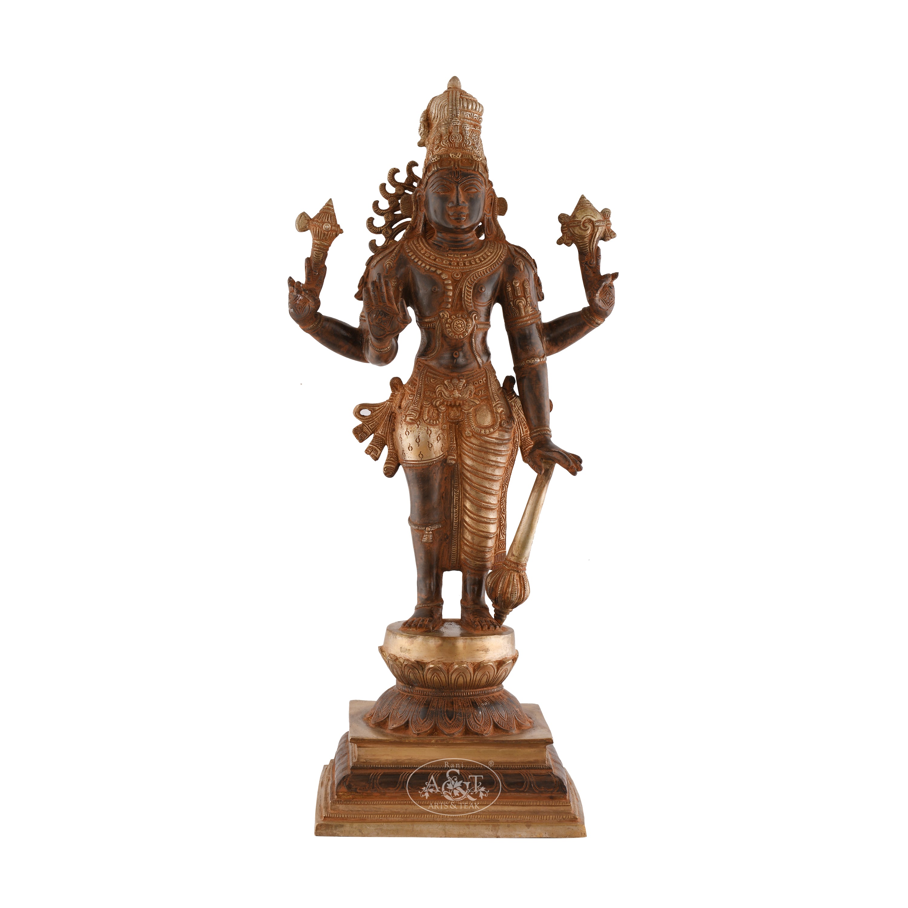 Hariharan statue for decor and worship - Rani Arts & Teak – RANI ARTS ...